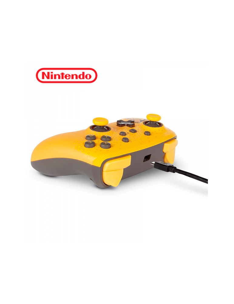 MANDO NINTENDO SWITCH ENHANCED WIRED CONTROLLER PIXEL PIKACHU