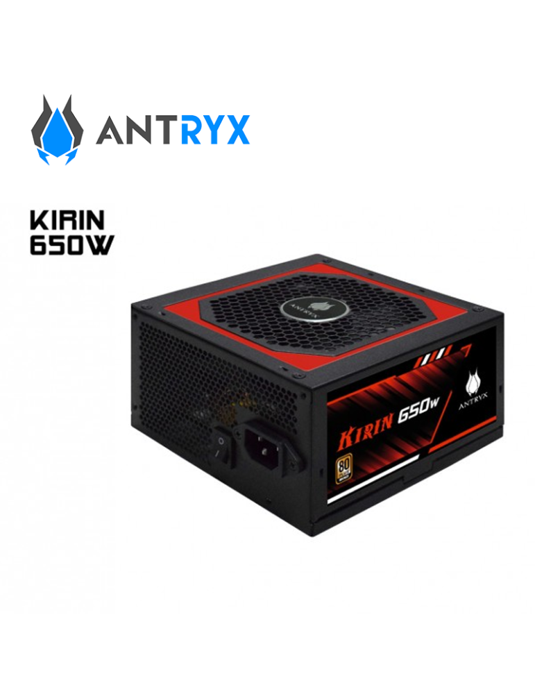 Fuente 650w Antryx Kirin (AP-KB650) 80 Plus Bronze