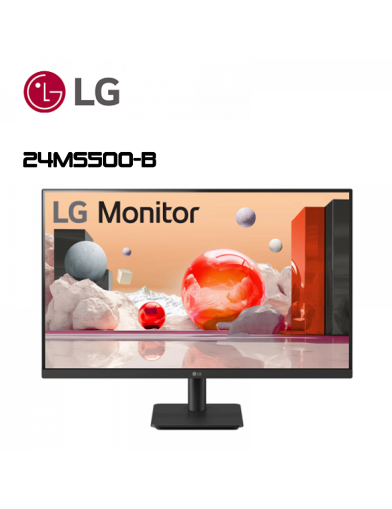 Monitor 24" Lg 24MS500-B Fhd 100hz 5ms Ips Hdmi