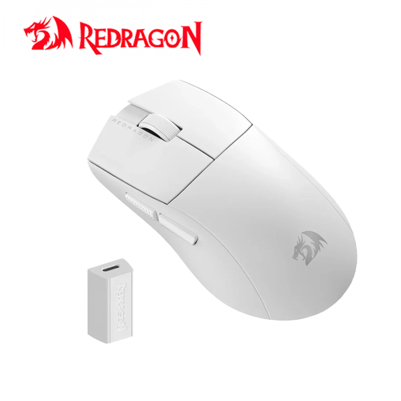 Mouse Gaming Wireless Redragon King 4k Pro ( M916-PRO-4K ) 26000 Dpi White